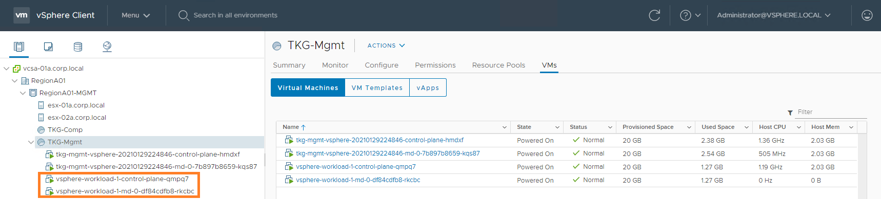How to install TKG 1.2.0 on vSphere: Part 4: Deploy Workload Cluster ...